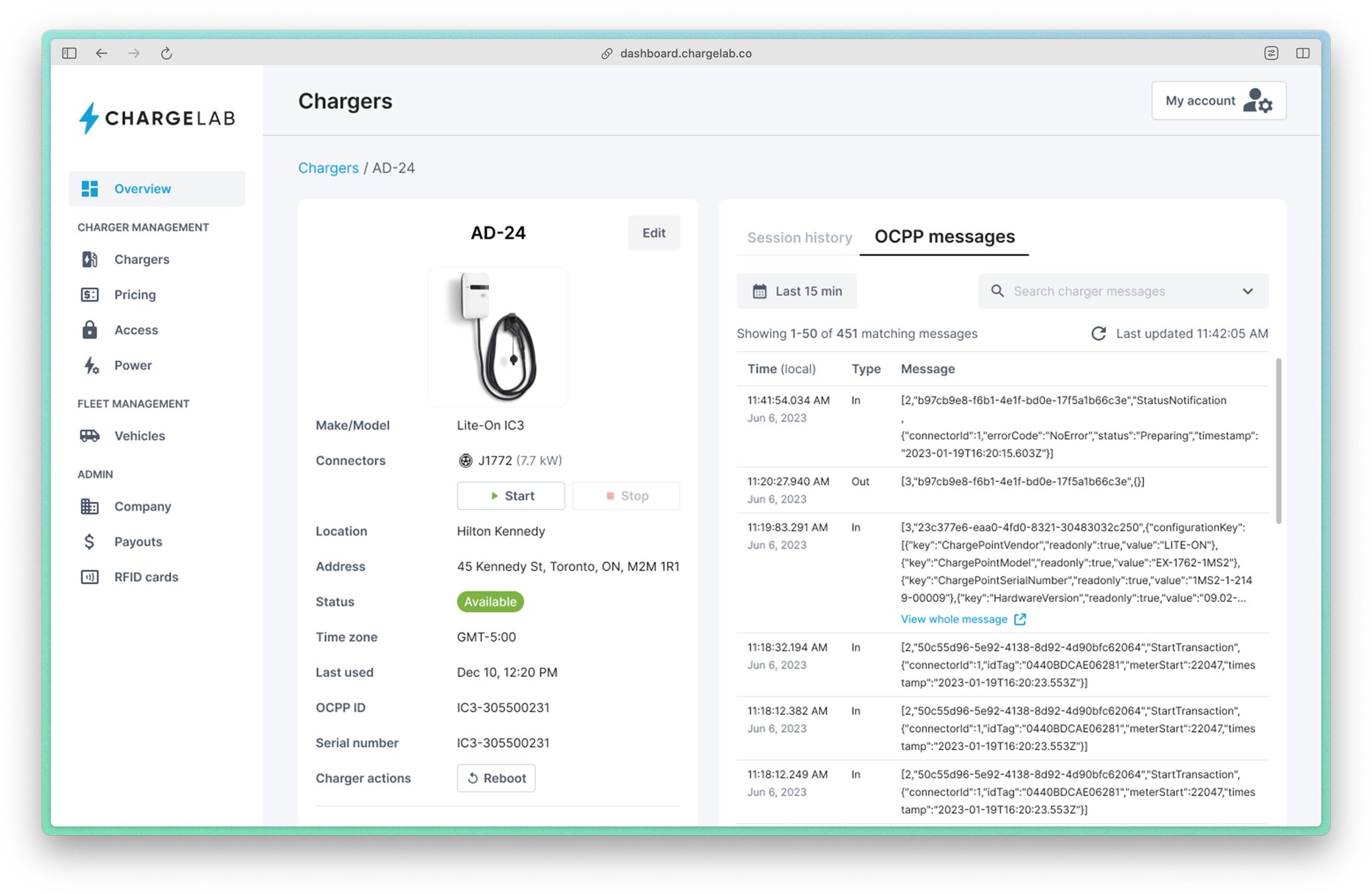 OCPP messages: A glossary for diagnostics and troubleshooting